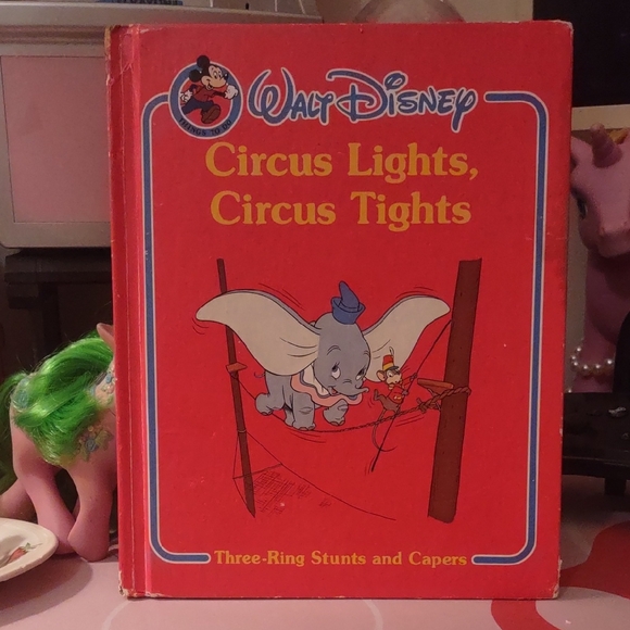 Disney | Other | Walt Disney Circus Lights Circus Tights Book | Poshmark